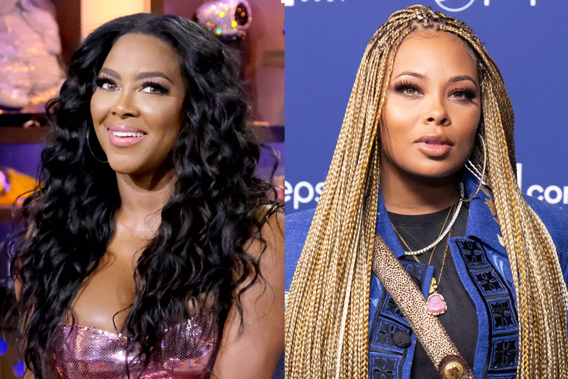 Ibinahagi ni Kenya Moore ang Pinakamatamis na Larawan Ng Kanyang Anak na Babae, Brooklyn Daly At Kanyang BFF, Eva Marcille's Boy, Mikey