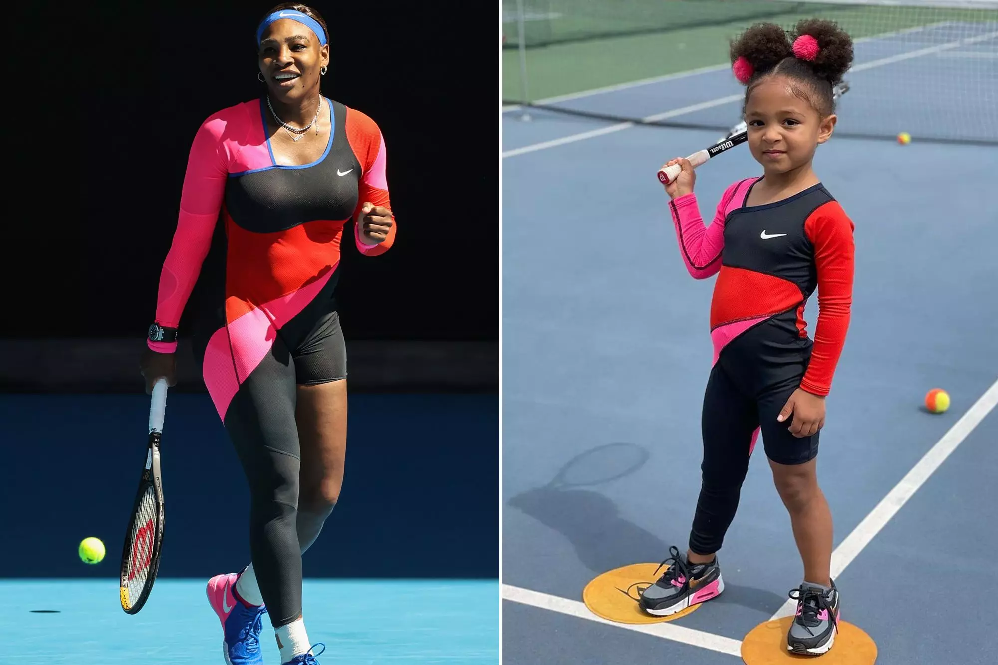 La filla de Serena Williams té un aspecte adorable posant amb la seva nina preferida: mireu la bonica foto!