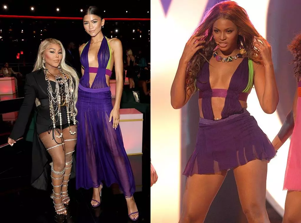 Zendaya stjäl showen i Beyonces ikoniska klänning 2003 på BET Awards!