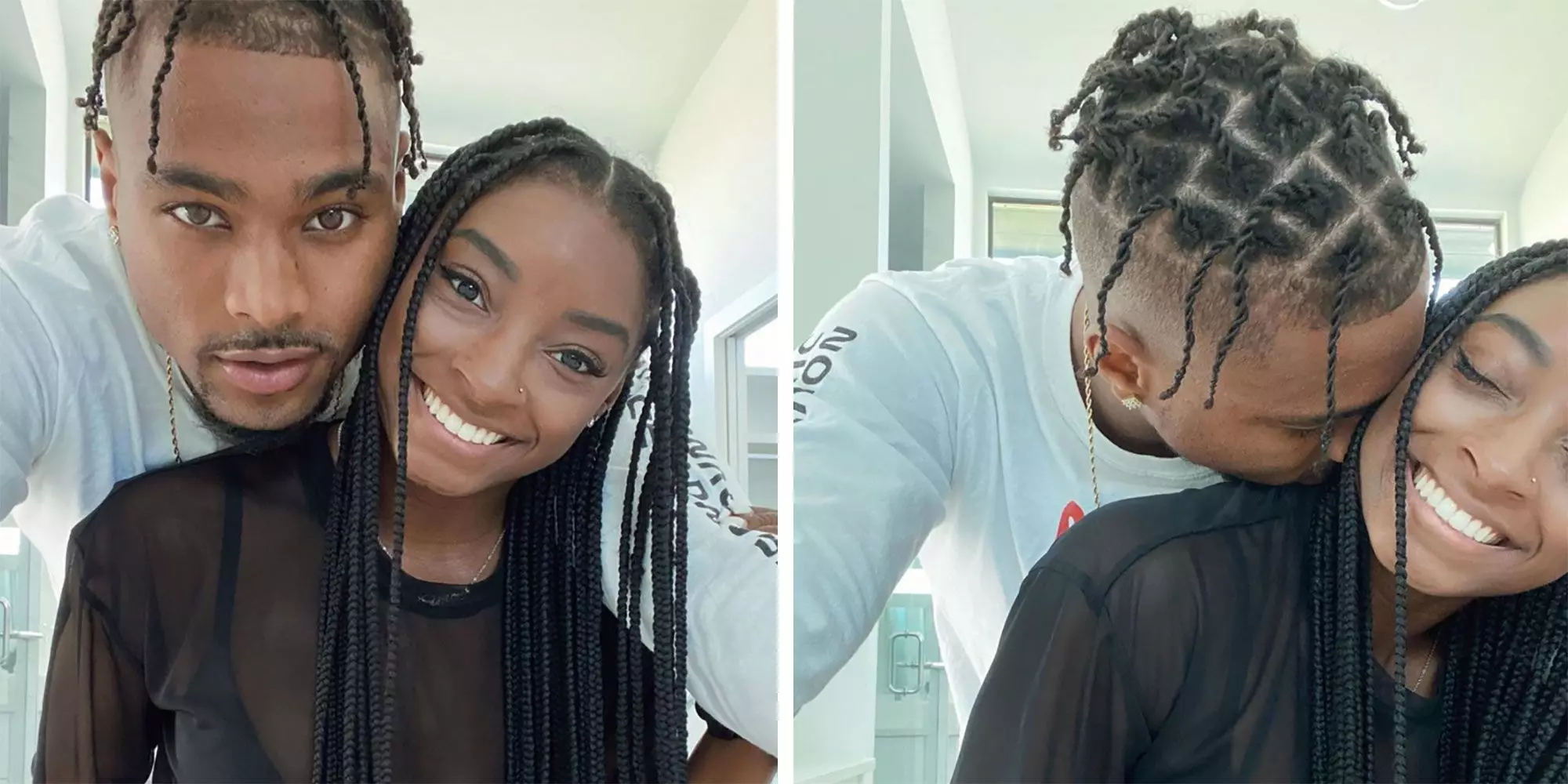 Simone Biles gusar yfir BF Jonathan Owens - Lýsir sambandi þeirra sem "óaðfinnanlegu!"