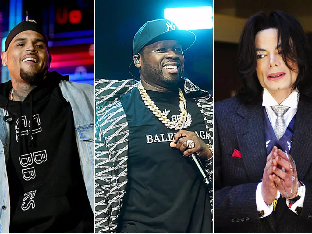 50 Cent disses Michael Jackson behauptet, Chris Brown sei „neuer King Of Pop“ – Fans zerreißen Rapper für Bemerkungen