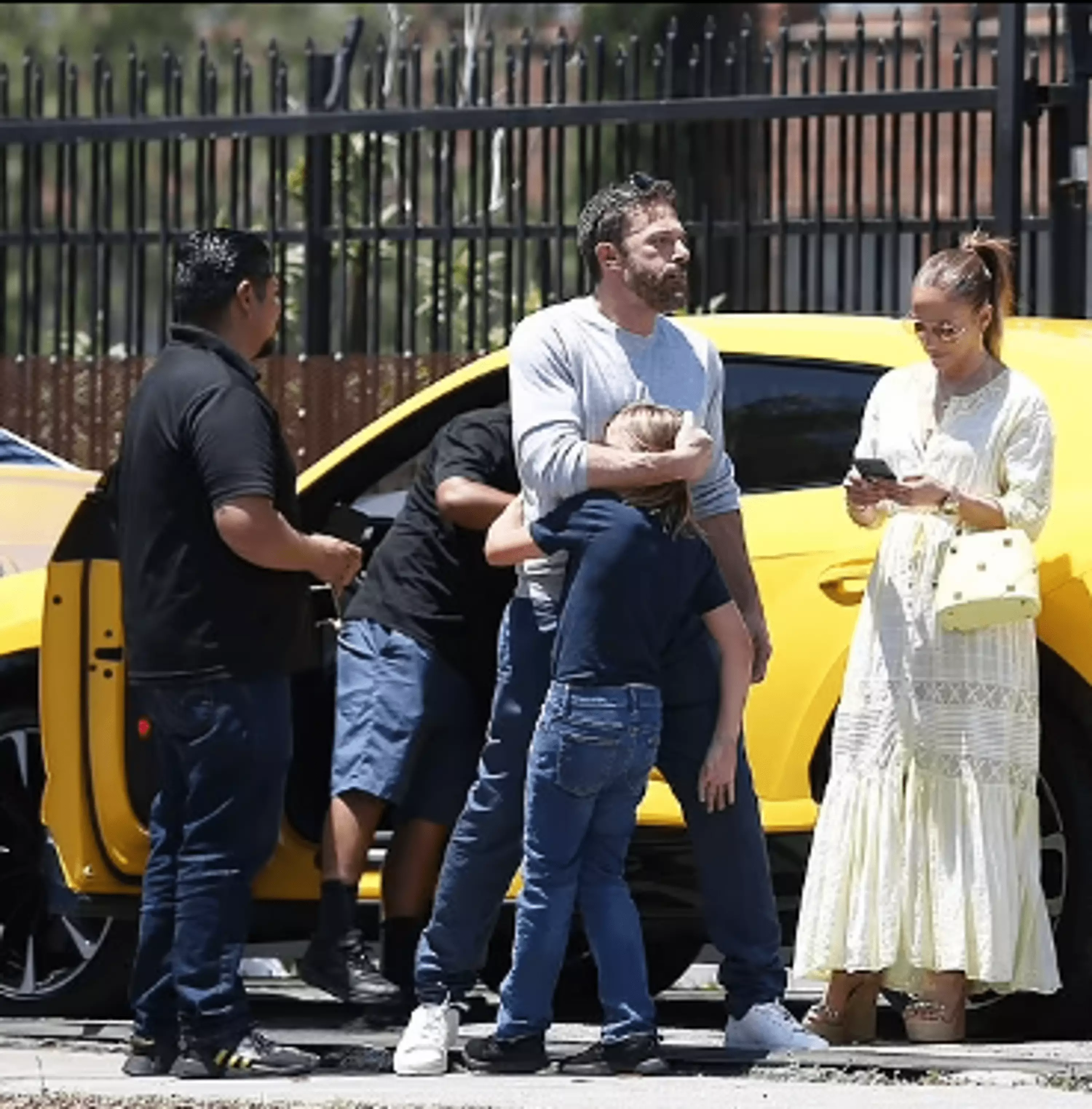 Ny zanak'i Ben Affleck, Samuel Garner, dia nianjera tamina fiara raitra iray