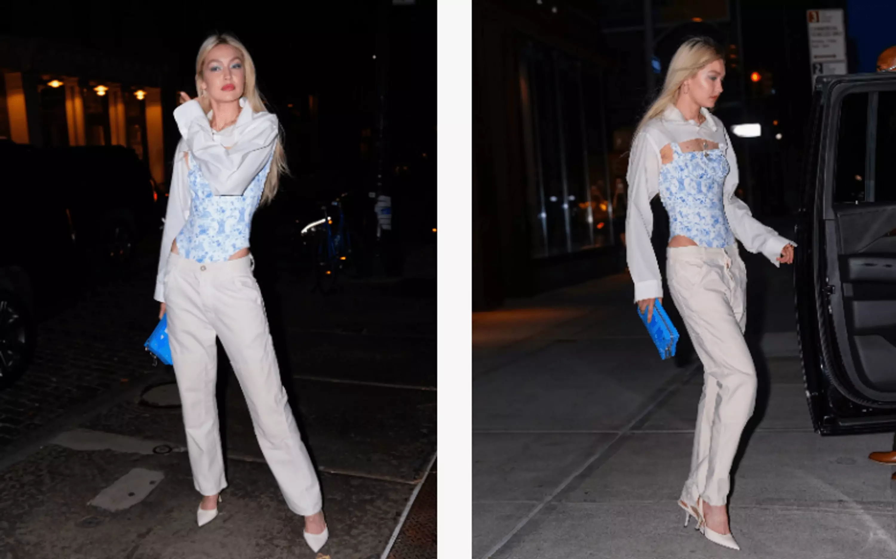 Gigi Hadid mostrou outra forma de usar monoquíni na cidade