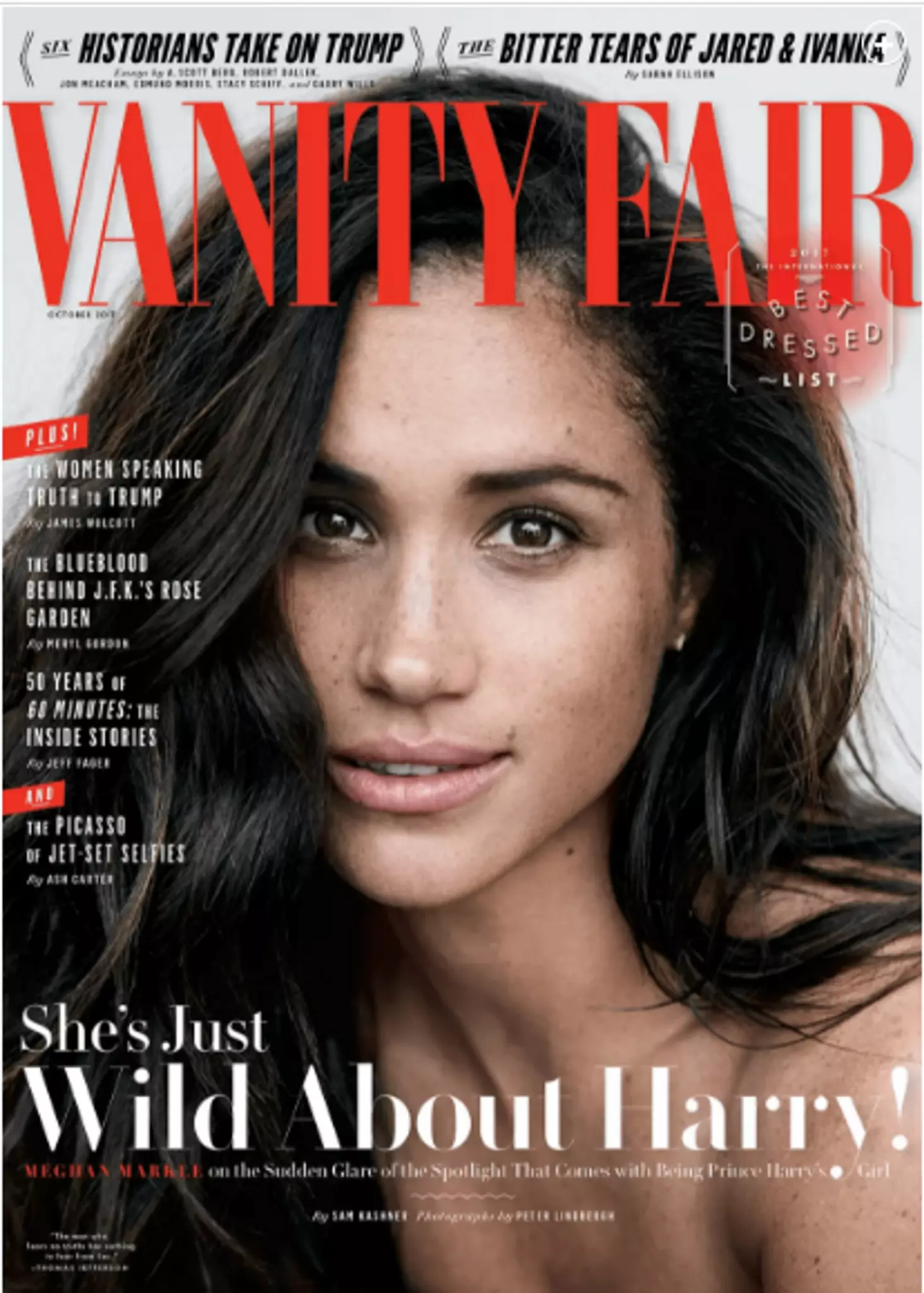 Pinagalitan Siya ng Vanity Fair Magazine Cover na Nagbubunyag ng Romansa ni Meghan Markle kay Prince Harry