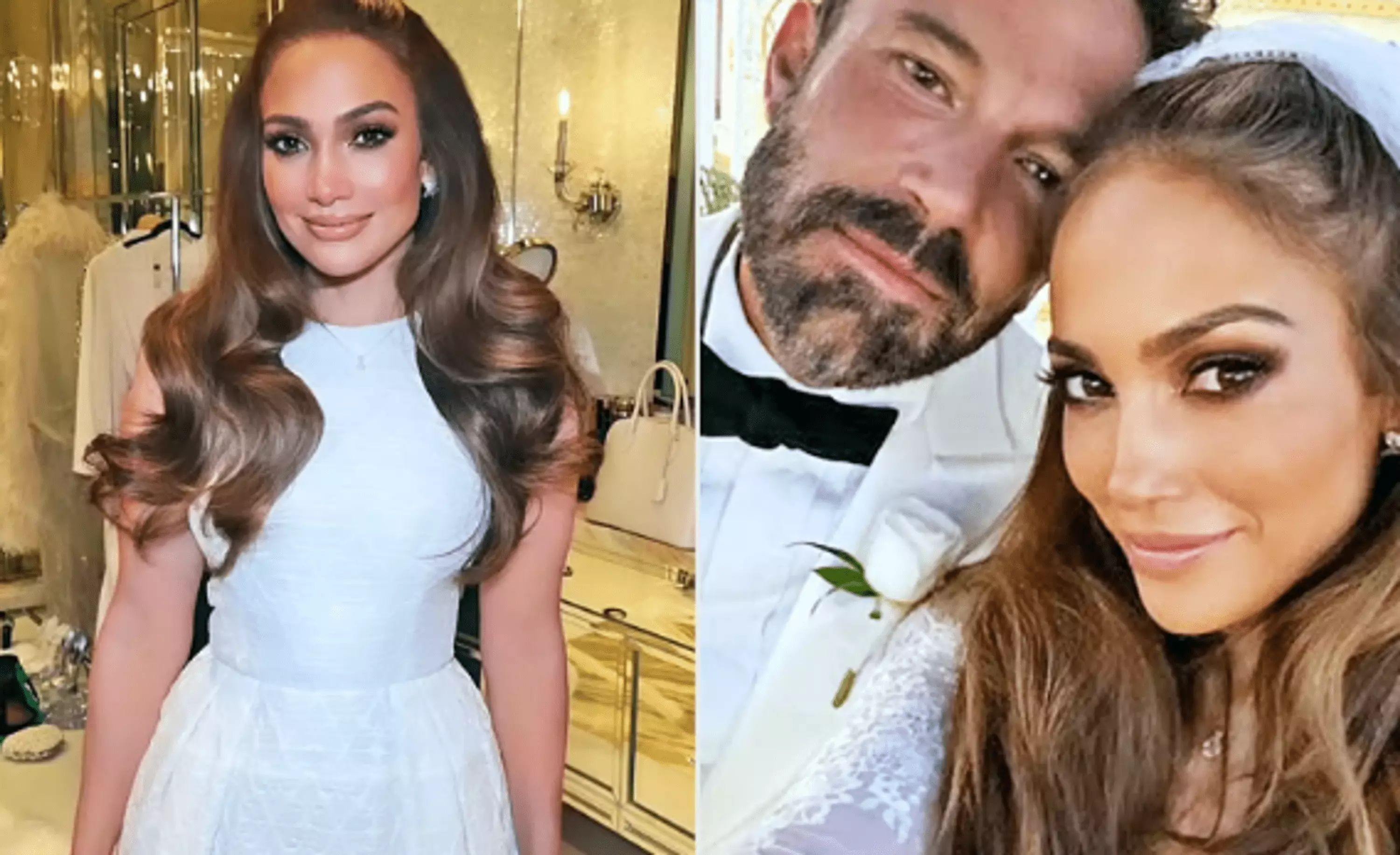 Na Igreja, Jennifer Lopez trocou roupas diferentes para a cerimônia