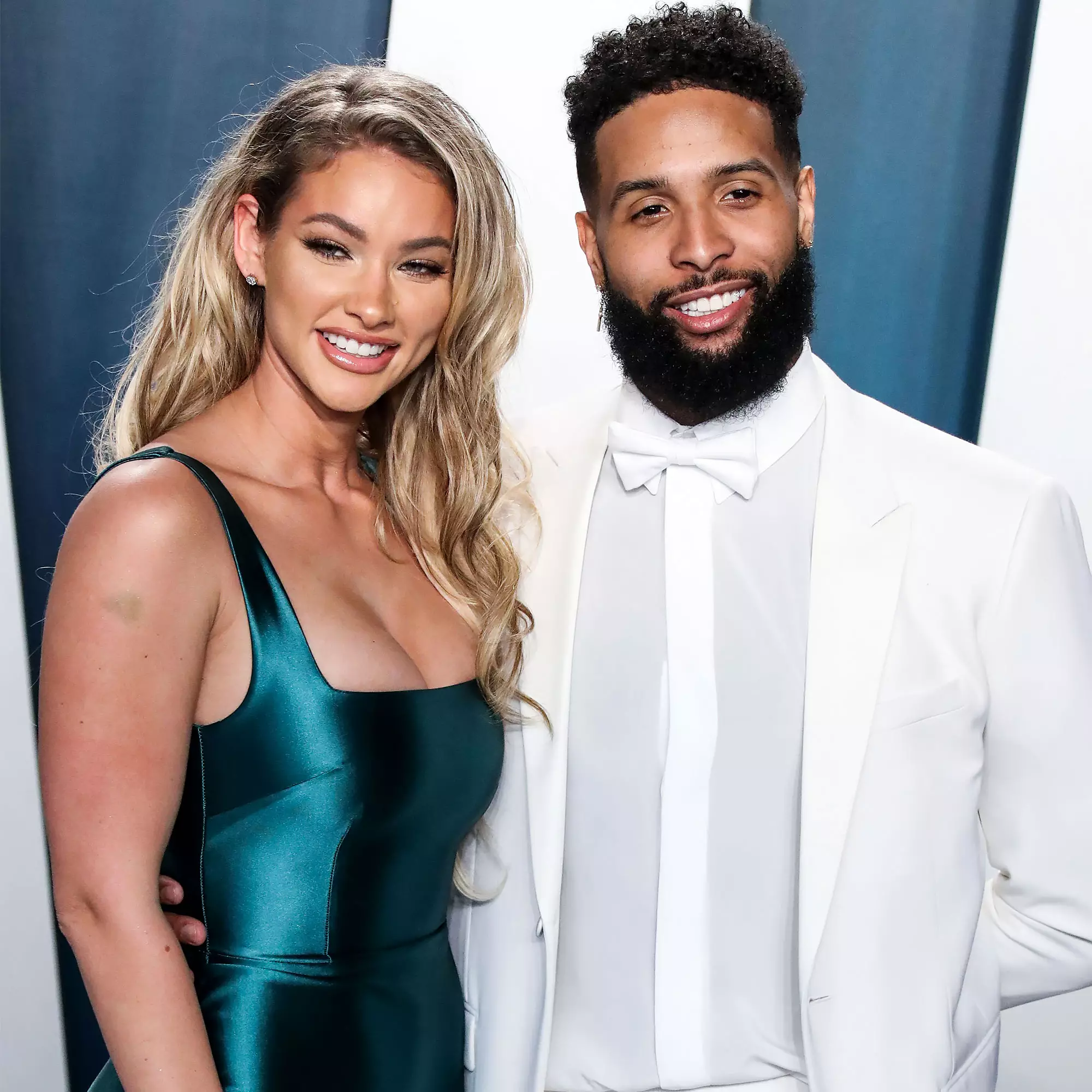 U-Odell Beckham Jr kanye no-Lauren Wood Babungaza Ukuzalwa Kwengane Yabo