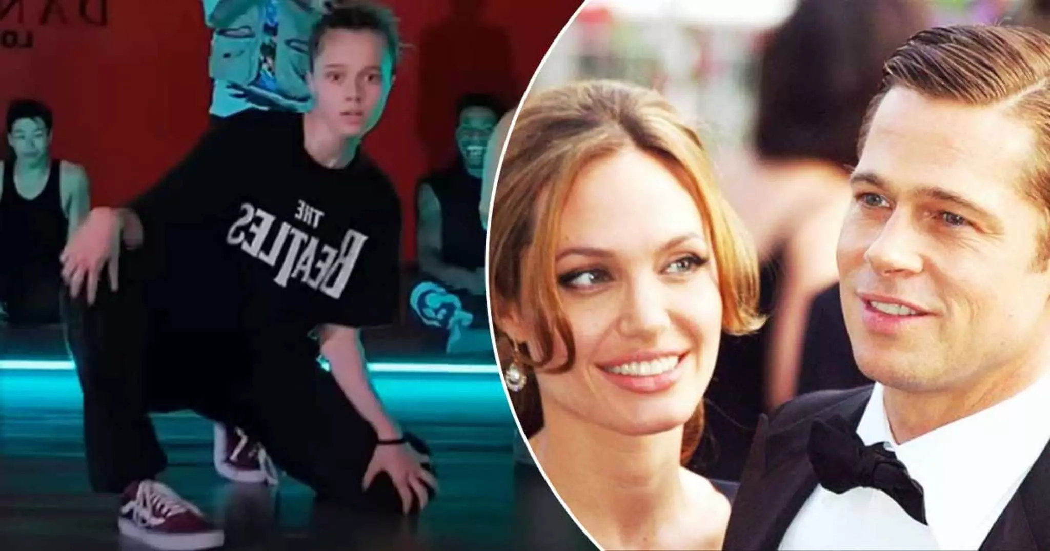 Brad Pitt Yn Cyfathrebu Gyda'i Ferch Shiloh Jolie Pitt Yn Herio Angelina Jolie