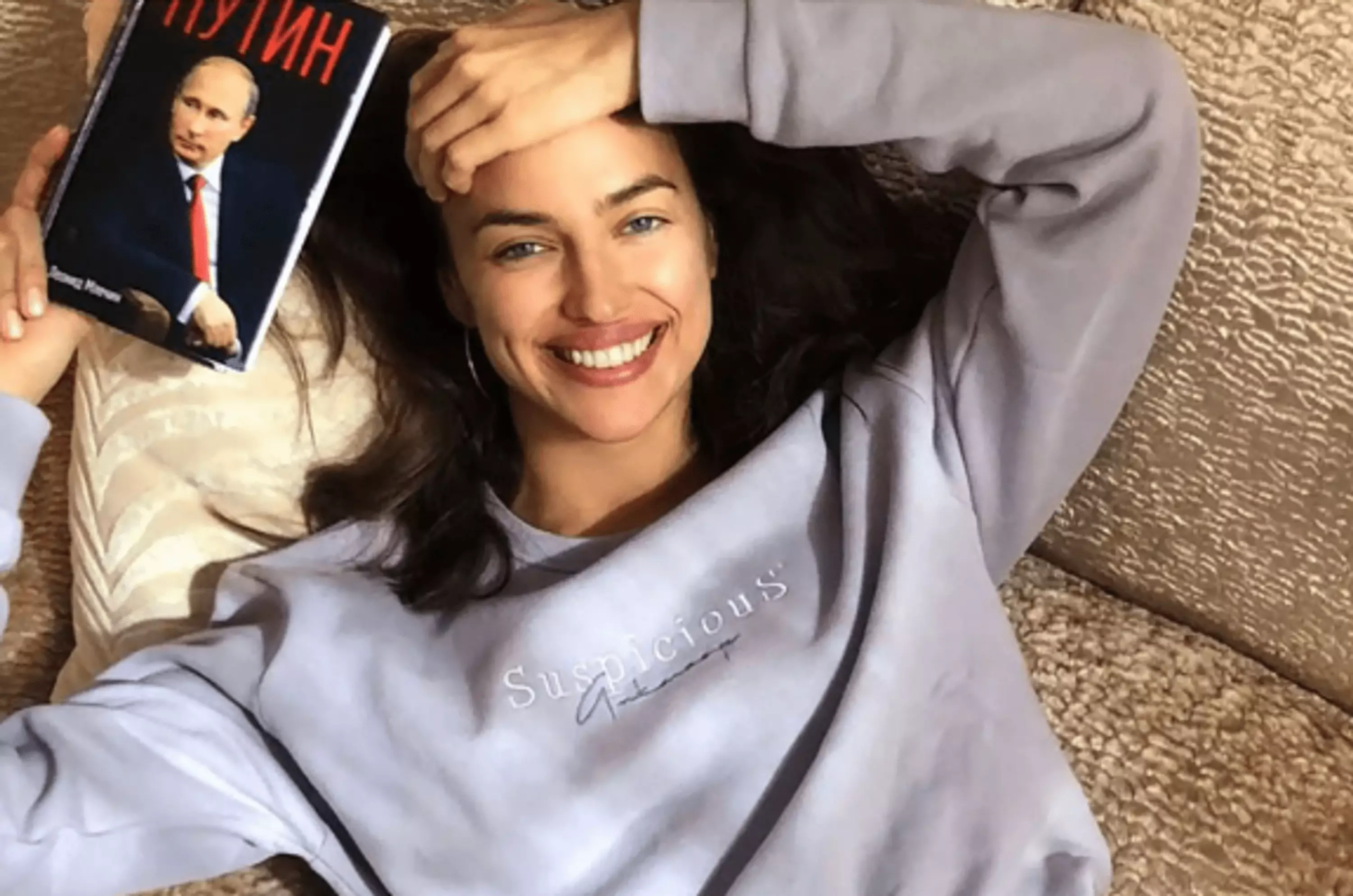 A supermodelo Irina Shayk agitou os espectadores da Internet não gostaram das imagens desta festa russa