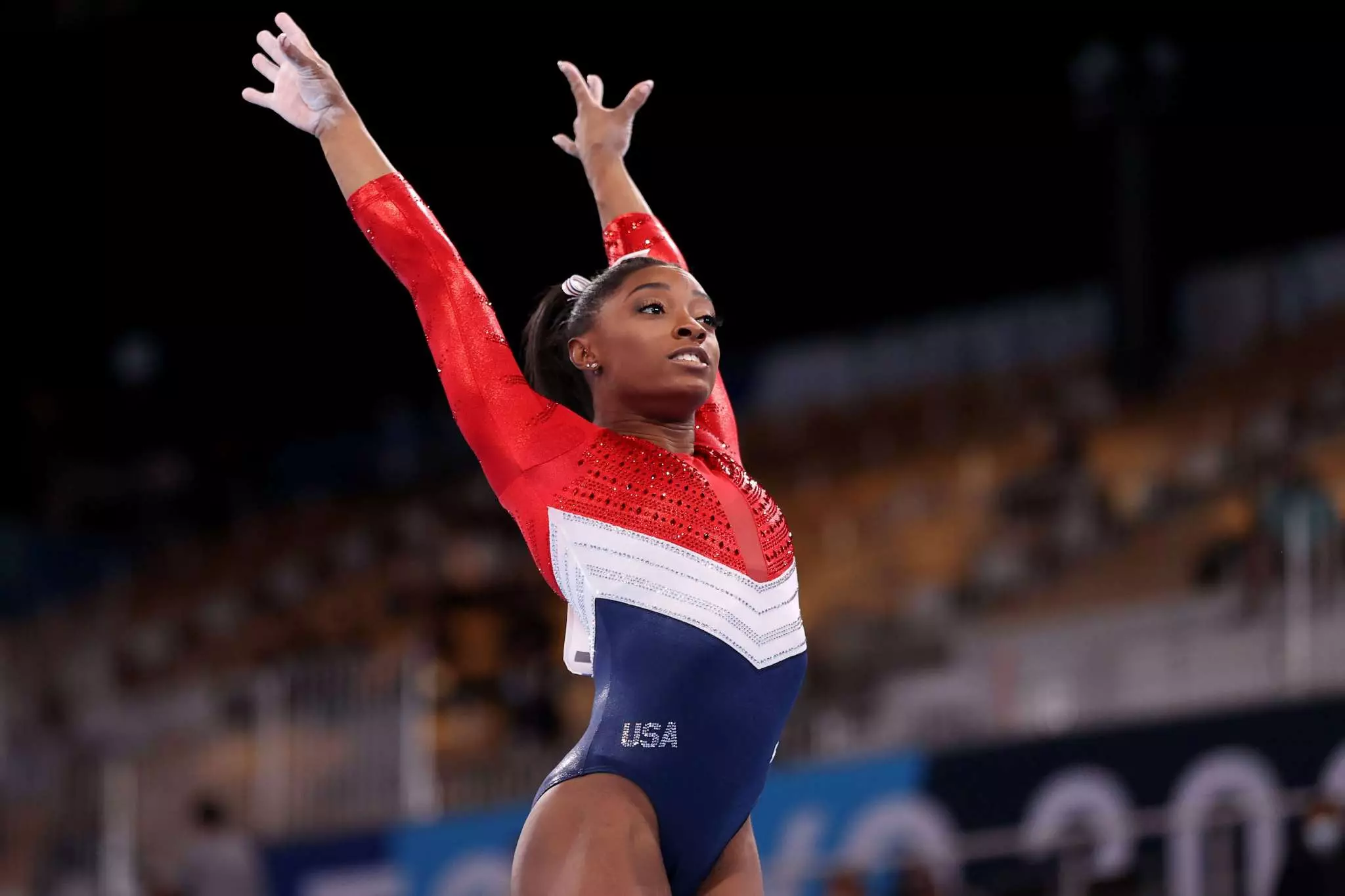 Simone Biles om werom te kommen foar it lêste evenemint fan de Olympyske Spullen fan Tokio