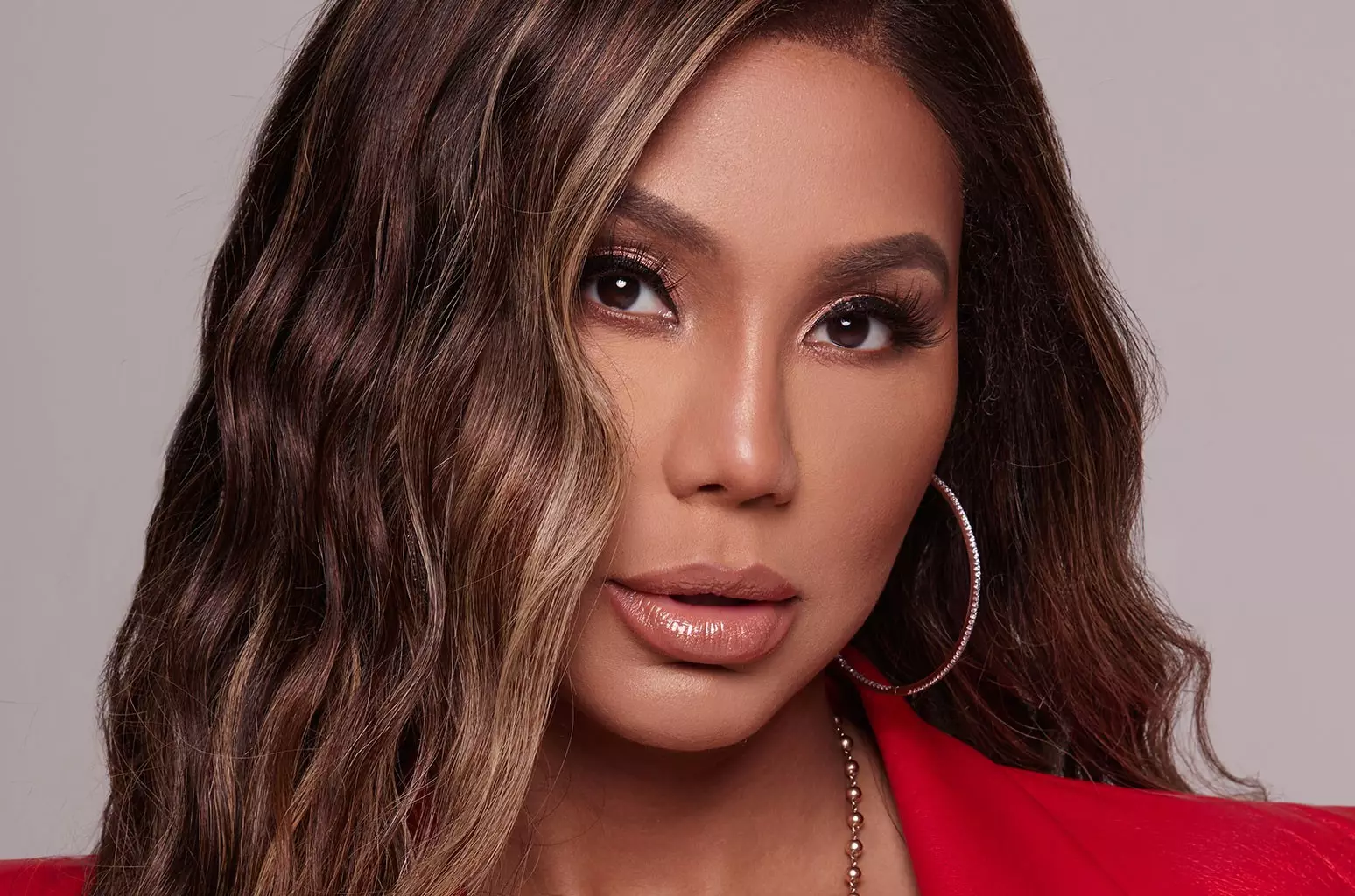 Tamar Braxton arriba a Nova Orleans