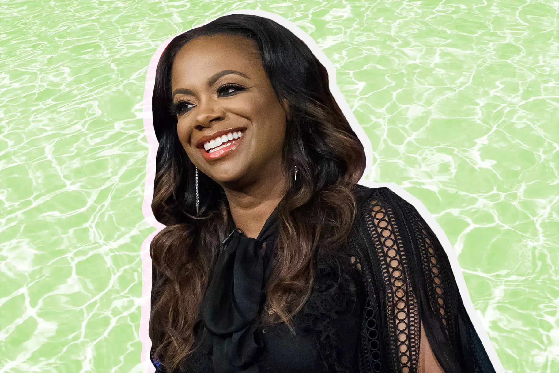 Kandi Burruss केन्या मूर और Monyetta Shaw . के साथ मजेदार समय बिताता है