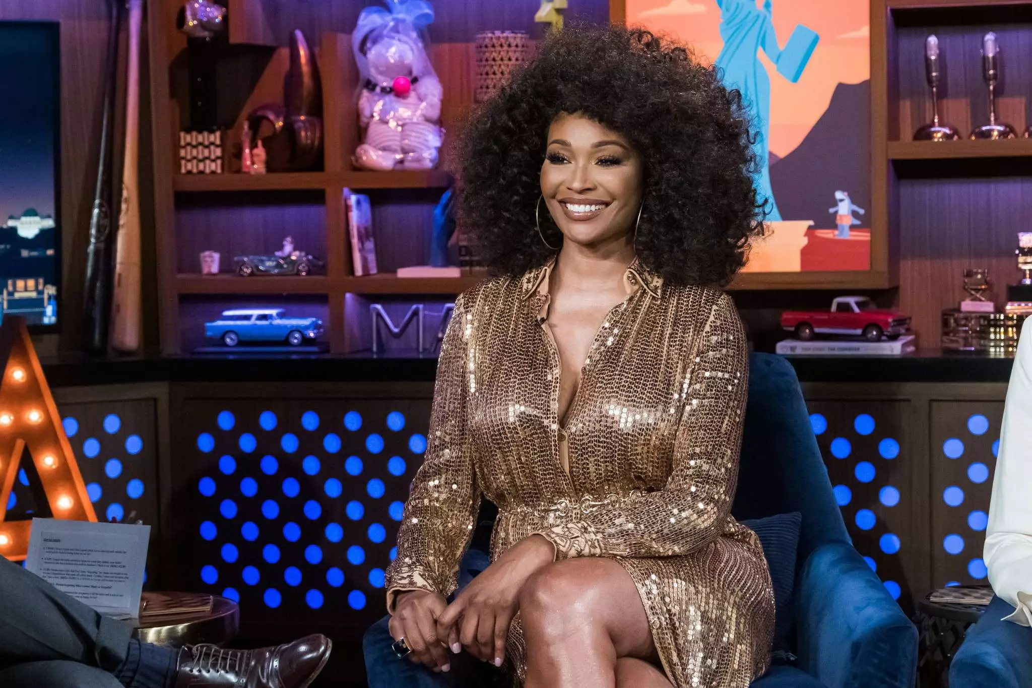 Cynthia Bailey waxay wakhti fiican ku haysataa Lounge NeNe Leakes 'Linnethia Lounge