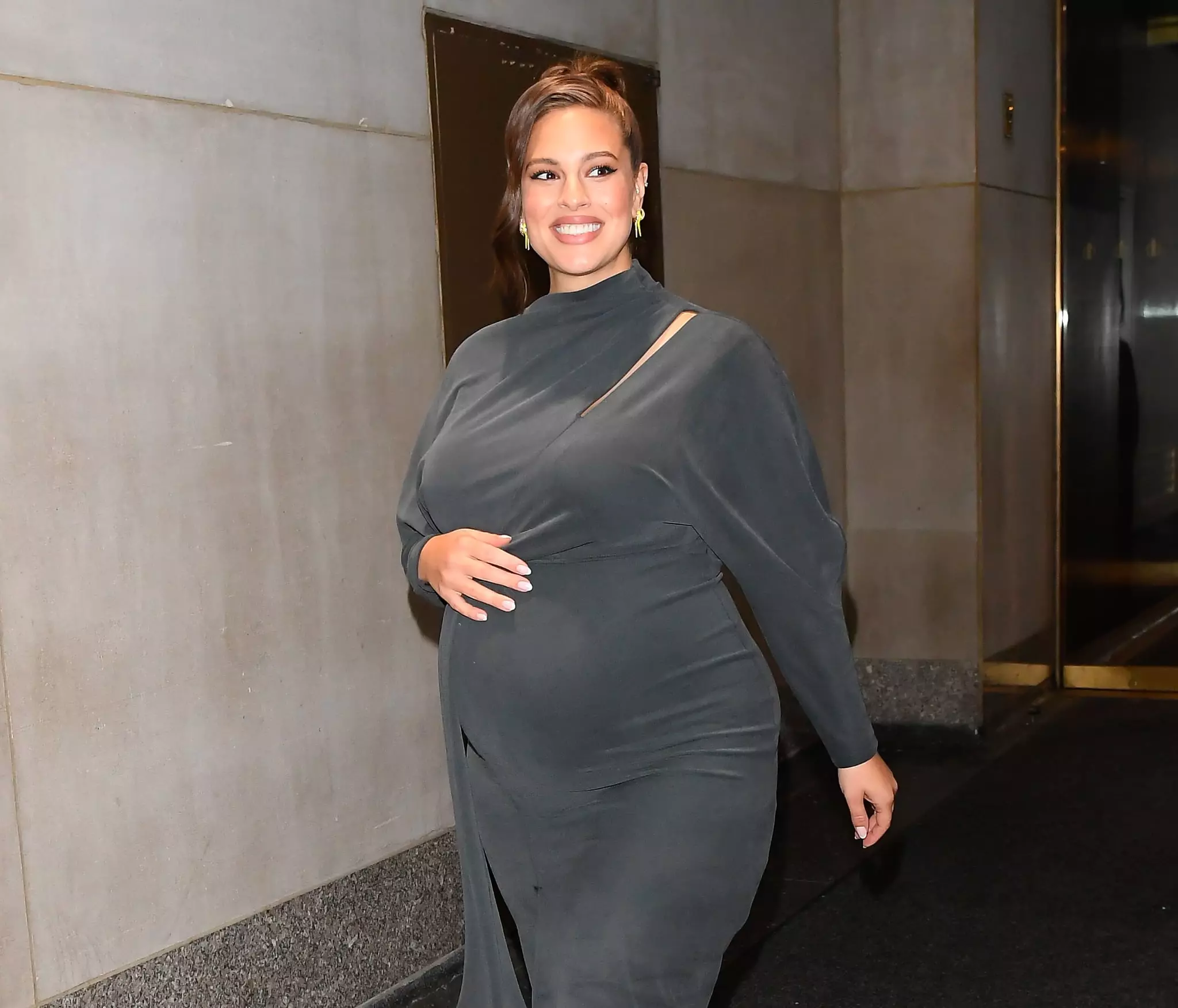 Ashley Graham skenk geboorte aan 'n babaseuntjie! 46025_0