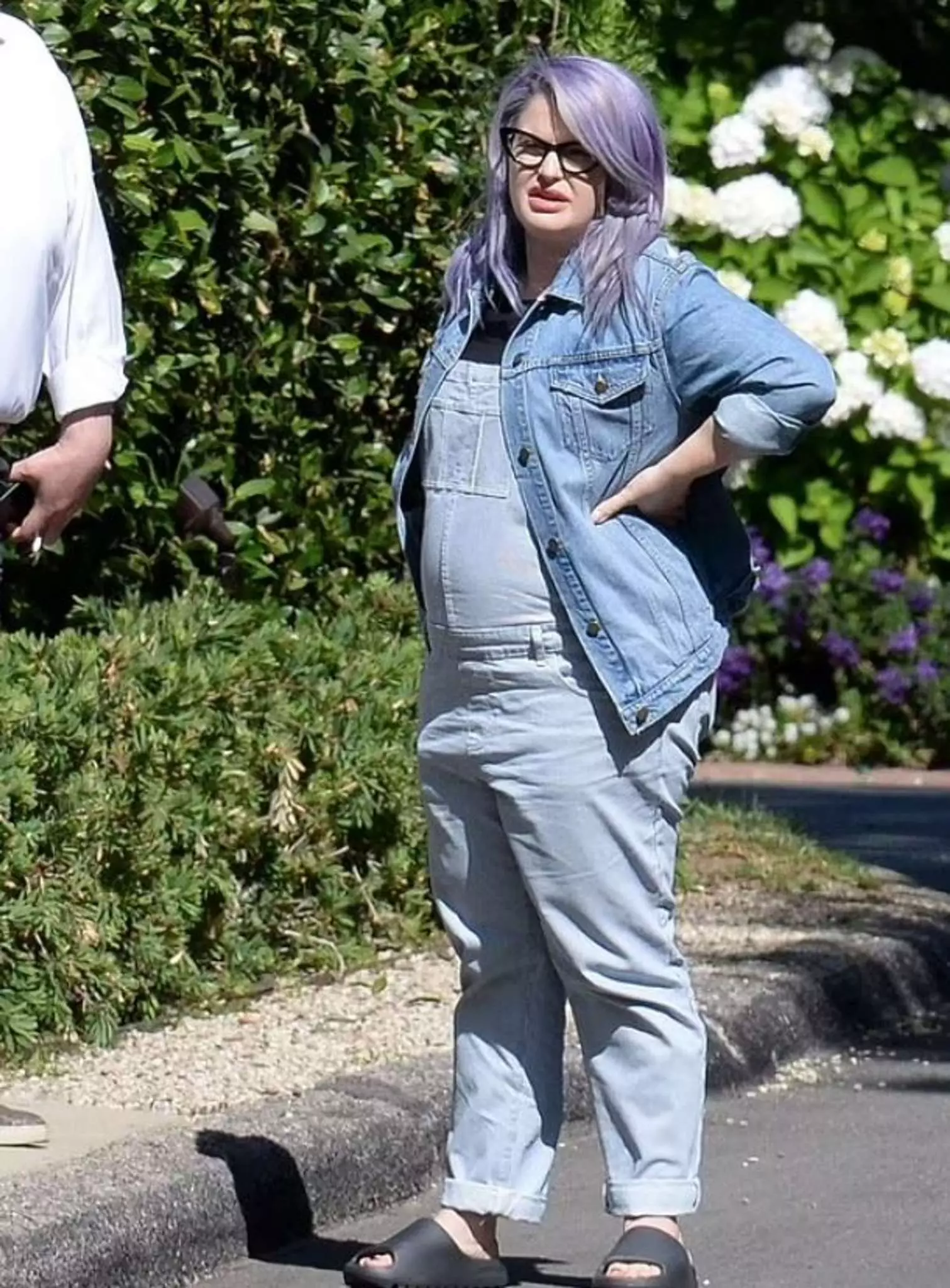 Die ersten Fotos der schwangeren Kelly Osbourne erschienen im Netzwerk