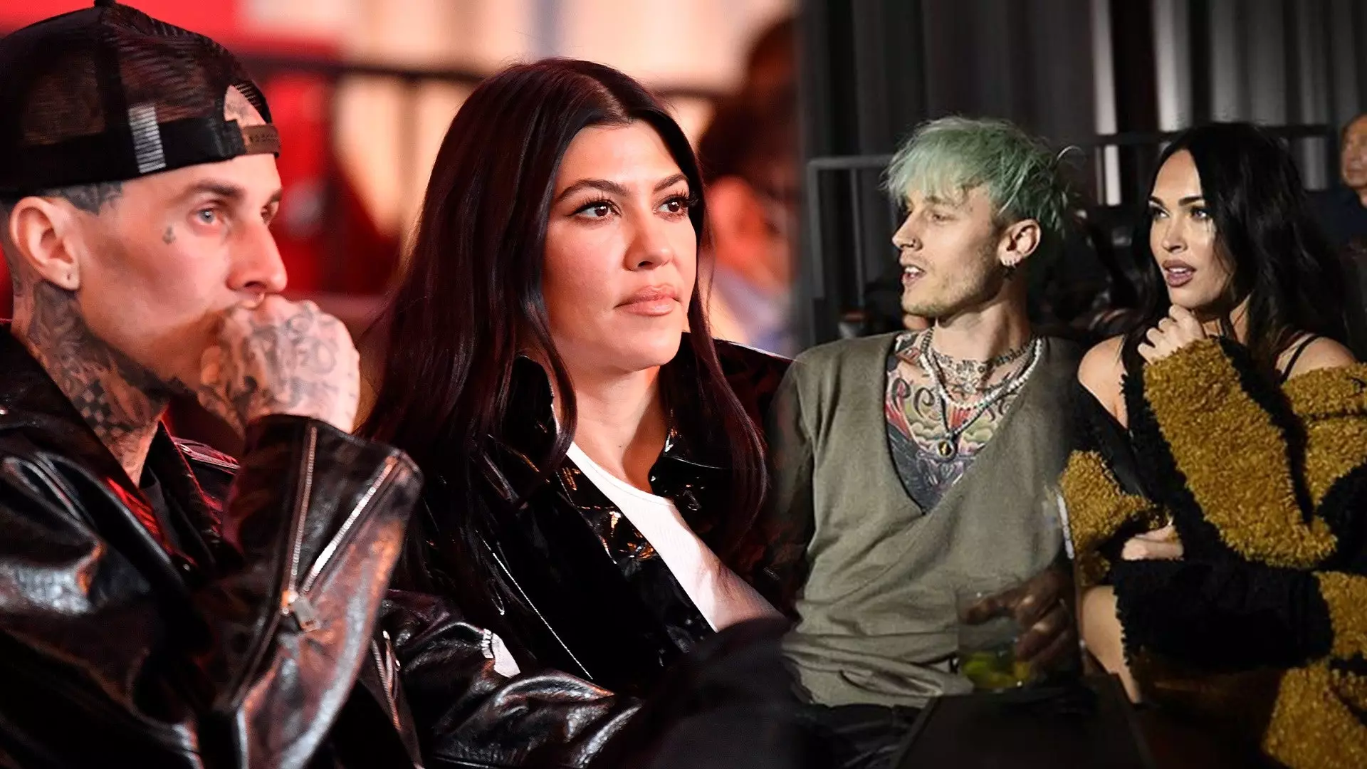 KUWTK: Kourtney Kardashian ve Travis Barker, Megan Fox ve Makineli Tüfek Kelly ile Sıklıkla Çifte Randevuya Çıkıyor - İşte Nedeni!