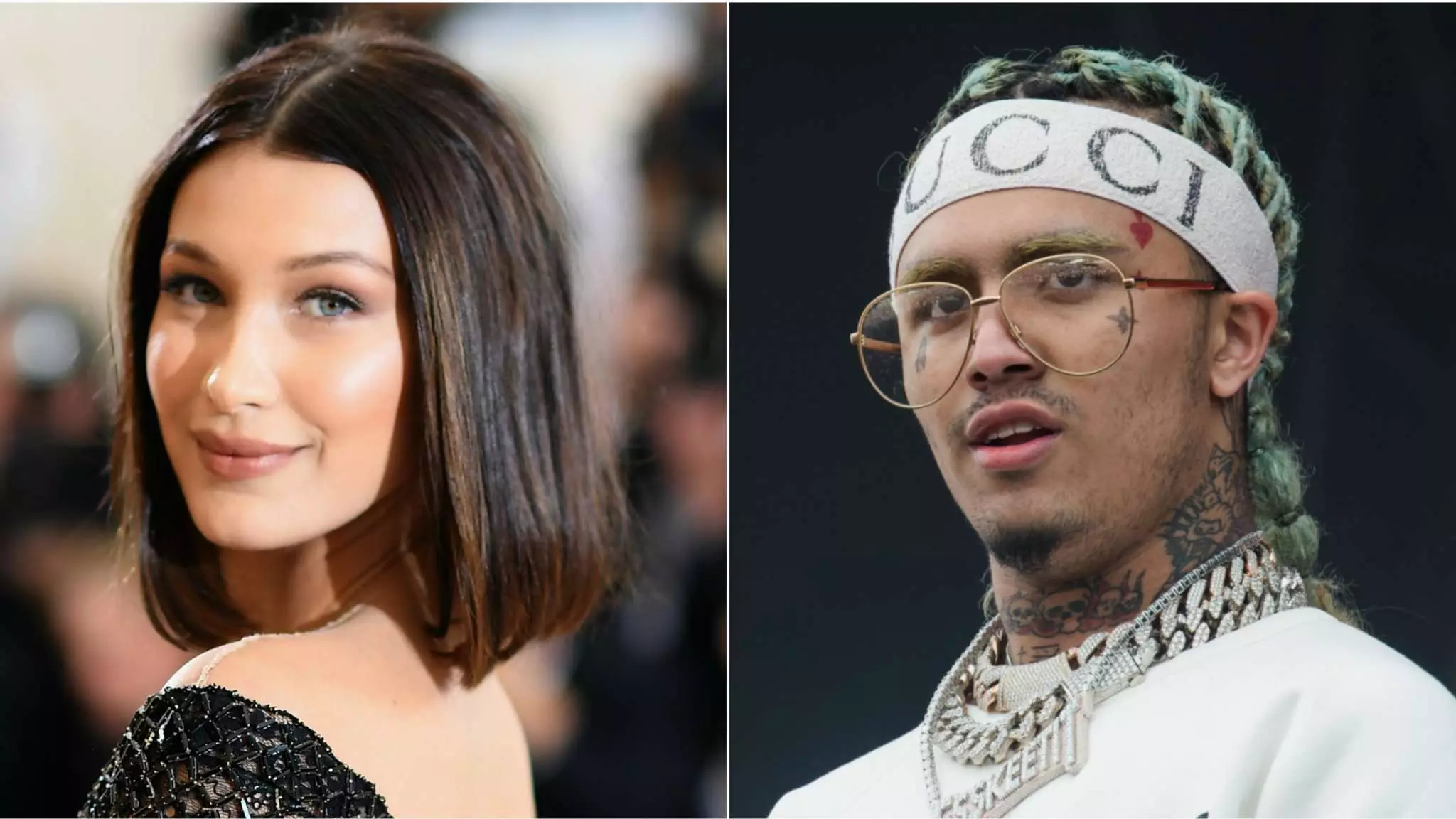 Bella Hadid traukia „nevykėlis“ Lil Pump už paramą Donaldui Trumpui!