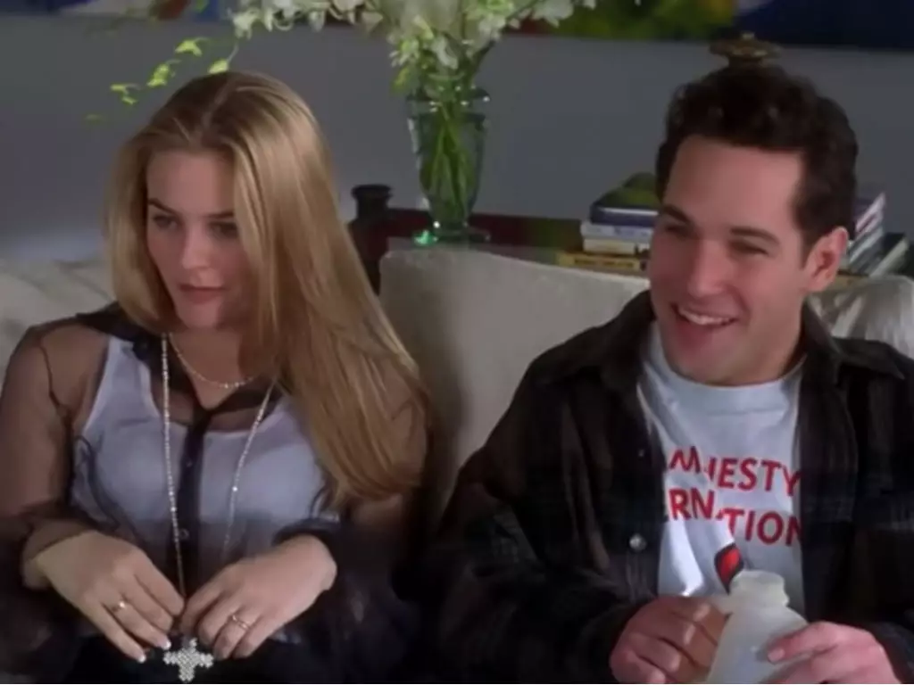 Clueless Cast yongeye guhura: Paul Rudd, Alicia Silverstone Nabandi Basangiye Inyuma Amabanga