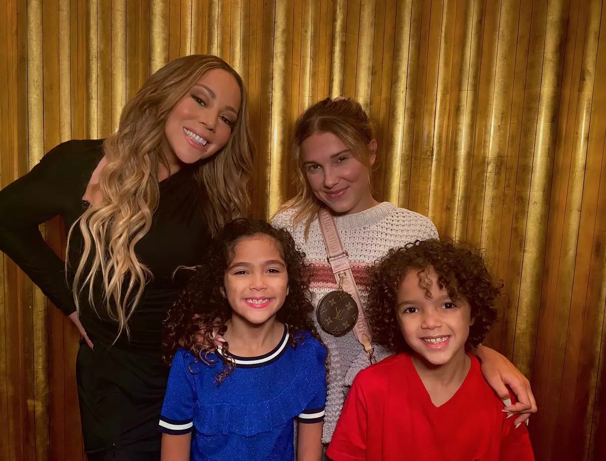 Mariah Carey schwärmt von Millie Bobby Brown, nachdem ihre Zwillinge sie getroffen haben!